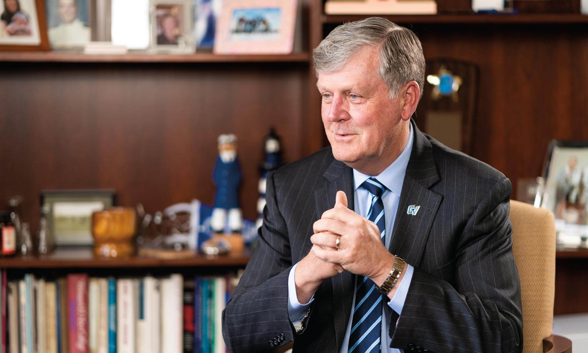 Servant Leader - President Haas on his relationship with students, his ...